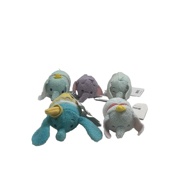 Disney | Toys | Dumbo Disney Tsum Tsum Plush Lot Of 5 Rare Variations ...